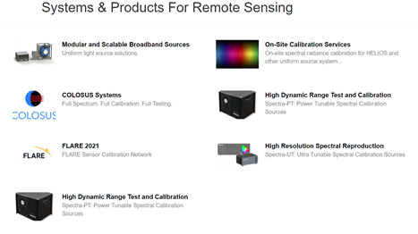 Aerospace – Remote Sensing – Managing Light